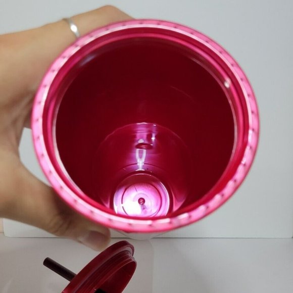 Starbucks | Dining | Starbucks Holiday 222 Pink Poinsettia Flower Red ...